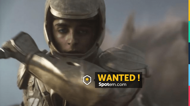 Gold Armor worn by Paul Atreides (Timothée Chalamet) in Dune movie ...