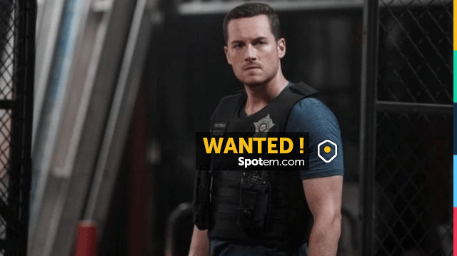Blue tee worn by Jay Halstead (Jesse Lee Soffer) as seen in Chicago P.D ...