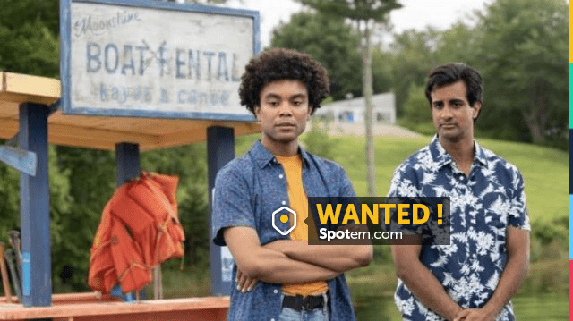 Printed Button Down Shirt worn by Sammy Finley-Cullen (Alexander Nunez ...