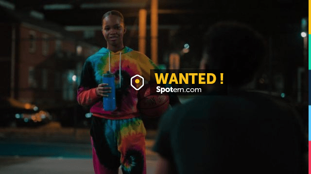 Ralph Lauren tie and dye jogger pants and hoodie worn by an actress as ...