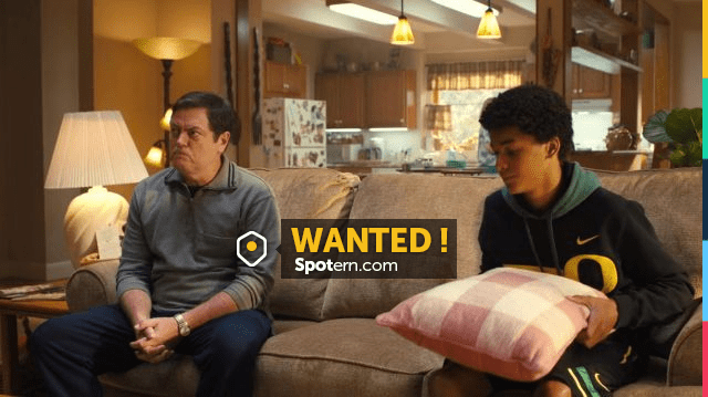 Grey 1/4 Zip sweater worn by Rick Kaepernick (Nick Offerman) as seen in ...