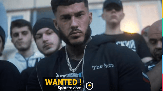 The hooded jacket The Borz worn by Tovaritch in her video clip Cocktail ...