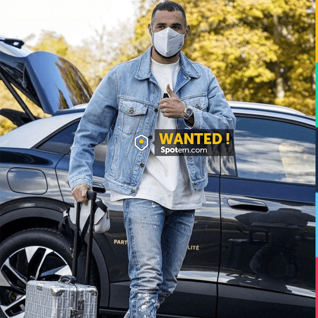 Denim Jacket worn by Karim Benzema on his Instagram account ...