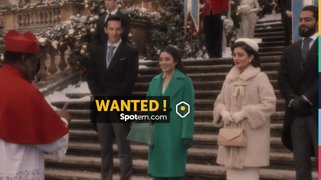 Teal Green Coat worn by Stacy / Margaret / Fiona (Vanessa Hudgens) in ...