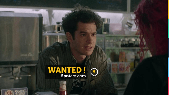 Striped shirt worn by Jon (Andrew Garfield) as seen in tick, tick ...