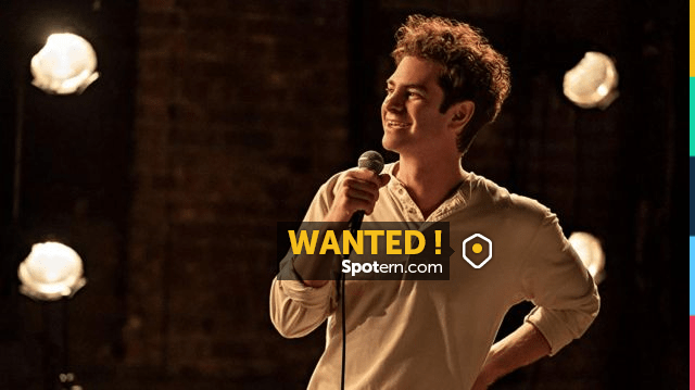 Henley top worn by Jon (Andrew Garfield) as seen in tick, tick...BOOM ...