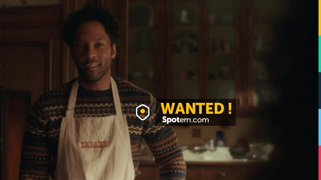 Printed sweater worn by Nick Lott (Johnathan Fernandez) as seen in ...