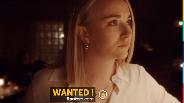 Gold medal necklace worn by Beth (Alice Feetham) as seen in Boiling ...