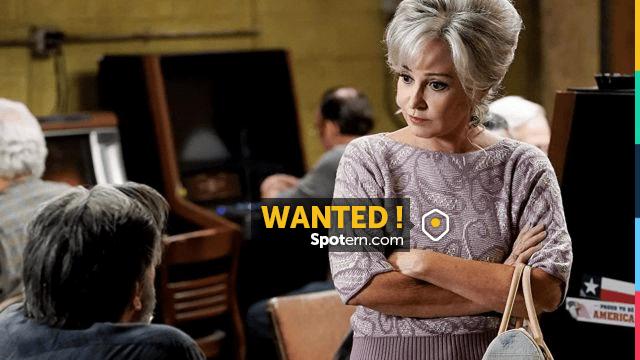 Printed Purple Sweater worn by Connie 'Meemaw' Tucker (Annie Potts) as ...