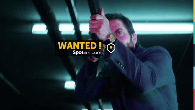 Gold watch worn by Danny Sharp (Jake Gyllenhaal) as seen in Ambulance ...