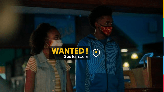 Nike Blue Track Jacket worn by Jace Carson (Isaiah R. Hill) as seen in ...