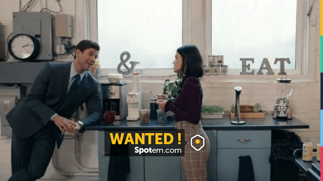 Plaid pants worn by Lucy Hutton (Lucy Hale) as seen in The Hating Game ...