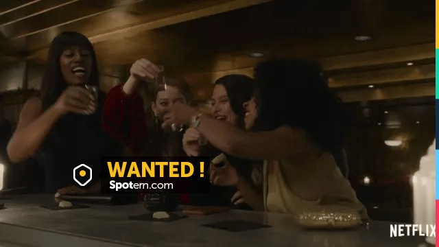 Dress worn by Kacy Duke (Laverne Cox) as seen in Inventing Anna outfits ...