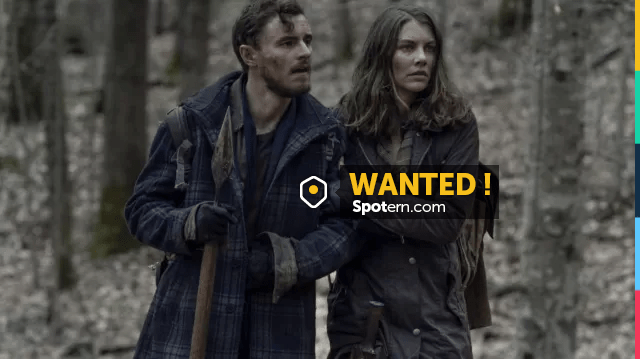 Plaid Coat worn by Alden (Callan McAuliffe) as seen in The Walking Dead ...