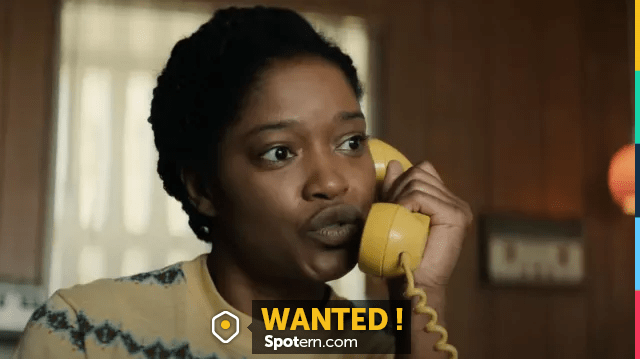 Yellow striped top worn by Alice (Keke Palmer) as seen in Alice Movie ...