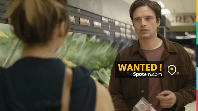 Brown jacket worn by Steve (Sebastian Stan) as seen in Fresh movie ...