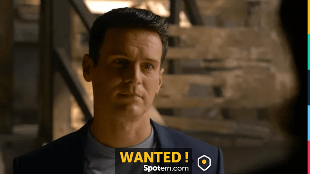 The costume jacket of agent Smith (Jonathan Groff) in the film Matrix ...