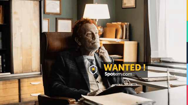 Black and white tee worn by Dr. Karn (John Malkovich) as seen in ...