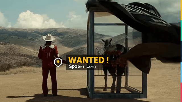 Cow Boy Red Suit worn by Brian (Steven Yeun) as seen in Nope | Spotern
