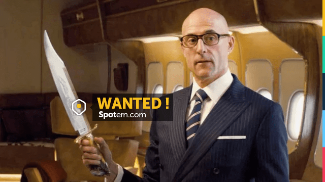 Bowie Knife of Merlin (Mark Strong) as seen in Kingsman: The Golden ...