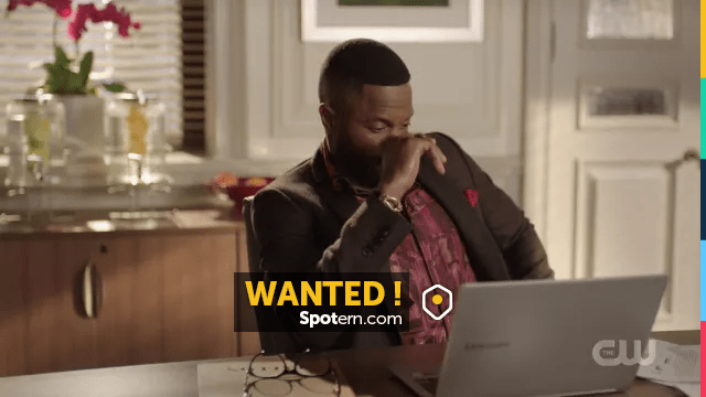 Printed Formal Shirt worn by Jeff Colby (Sam Adegoke) as seen in ...