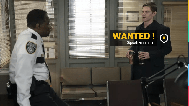 Wool Long Coat in black worn by Colin Zabel (Evan Peters) as seen in ...