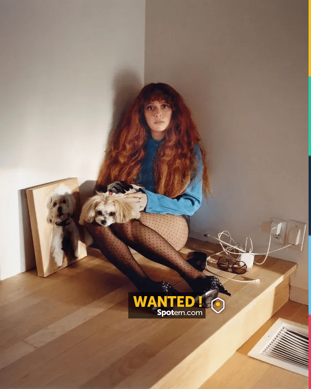 Polka Dots Heels shoes worn by Natasha Lyonne on her Instagram account ...