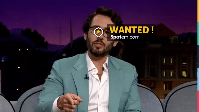 Eyeglasses worn by Josh Groban as seen in The Late Late Show with James ...