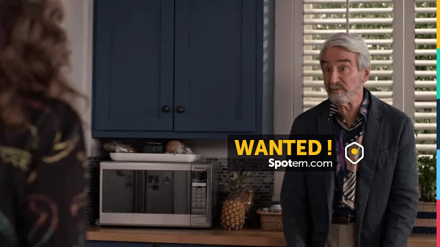 Chemise imprimée portée par Sol Bergstein (Sam Waterston) telle que vue ...