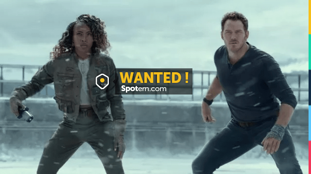 Chaqueta usada por Kayla Watts (DeWanda Wise) como se ve en Jurassic ...