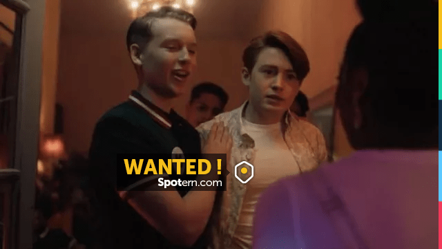 Party Button Up Shirt worn by Nick Nelson (Kit Connor) in Heartstopper ...
