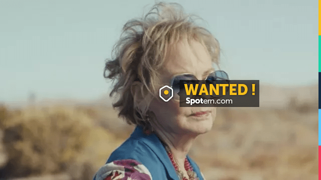 Oversize Blue Sunglasses worn by Deborah Vance (Jean Smart) as seen in ...