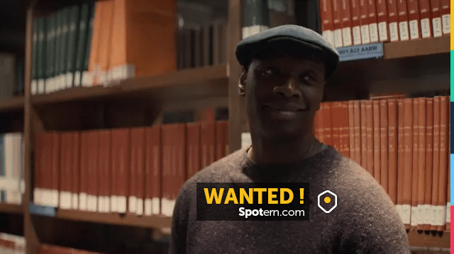 Purple sweater worn by Assane (Omar Sy) as seen in Lupin TV show ...