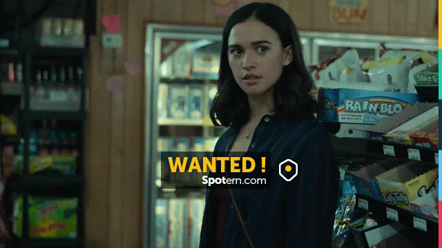 Navy blue shirt worn by Auden (Emma Pasarow) as seen in Along for the ...