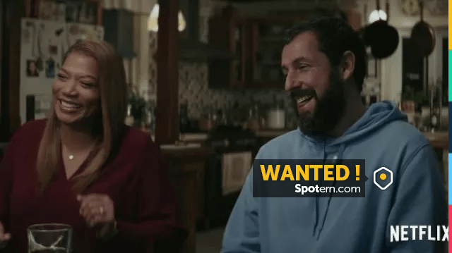 Under Armour Blue Hoodie worn by Stanley Beren (Adam Sandler) as seen ...