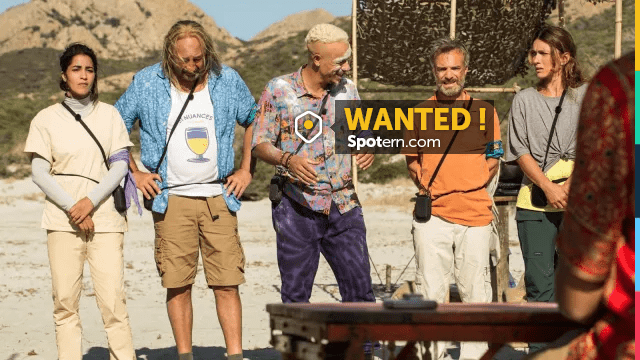 The printed shirt worn by William (Mister V) in The Torch: The ...