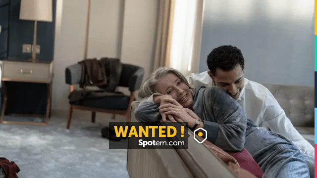 Round gold watch worn by Nancy Stokes (Emma Thompson) as seen in Good ...