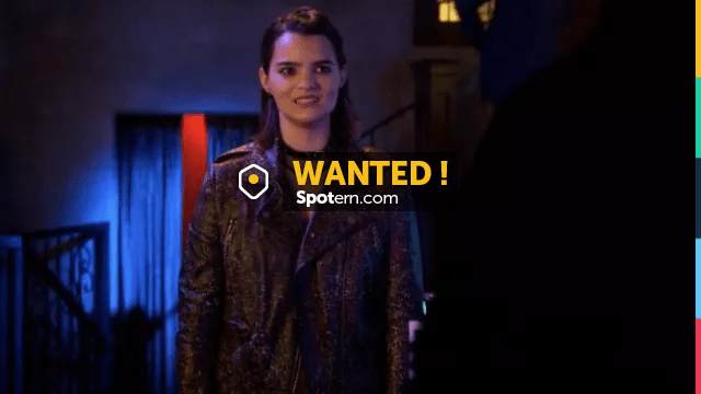 Colorful speckled jacket worn by Rory (Brianna Hildebrand) in Lucifer ...