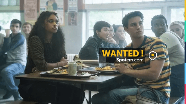 Striped T-shirt worn by Chip (Carson Rowland) as seen in Pretty Little ...