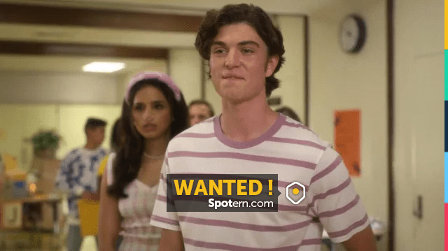 No Nationality NN07 striped T-Shirt worn by Jake C. (Mason Versaw) as ...