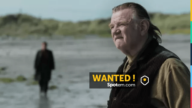 Corduroy Brown Vest Jacket worn by Colm Doherty (Brendan Gleeson) as ...