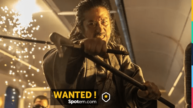 The Kimono-style coat worn by The Elder (Hiroyuki Sanada) in the movie ...