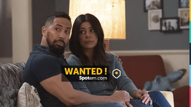 Ribbed Cardigan Top in green worn by Naima Perry (Parisa Fakhri) as ...