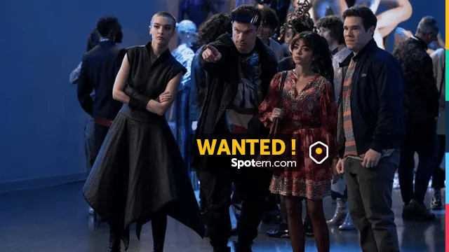 Printed Patchwork Dress worn by Heidi (Sarah Hyland) as seen in Pitch ...