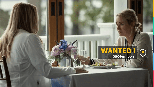 White cardigan worn by Maria Broaddus (Naomi Watts) as seen in The ...