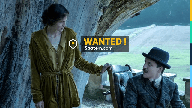 Green Velvet Shirt jacket worn by Lady Constance Chatterley (Emma ...