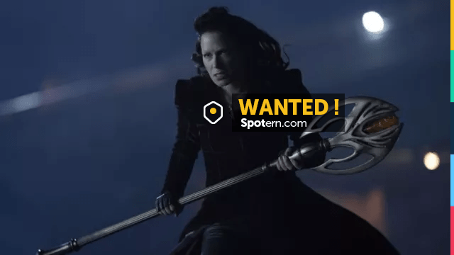 Velvet long coat worn by Mother Mayhem (Franka Potente) as seen in ...