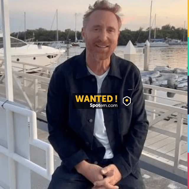 The jacket worn by David Guetta on his Instagram account@davidguetta ...