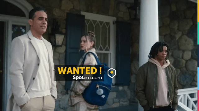 Herschel Blue Backpack worn by Ellie Brannock (Isabel Gravitt) as seen ...