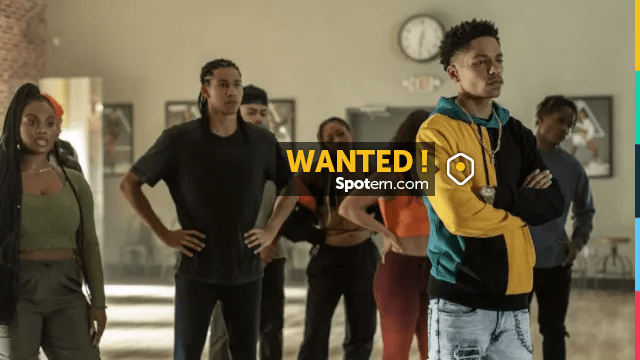 Color block hoodie worn by Rigo Octavio (Terrence Green) as seen in ...